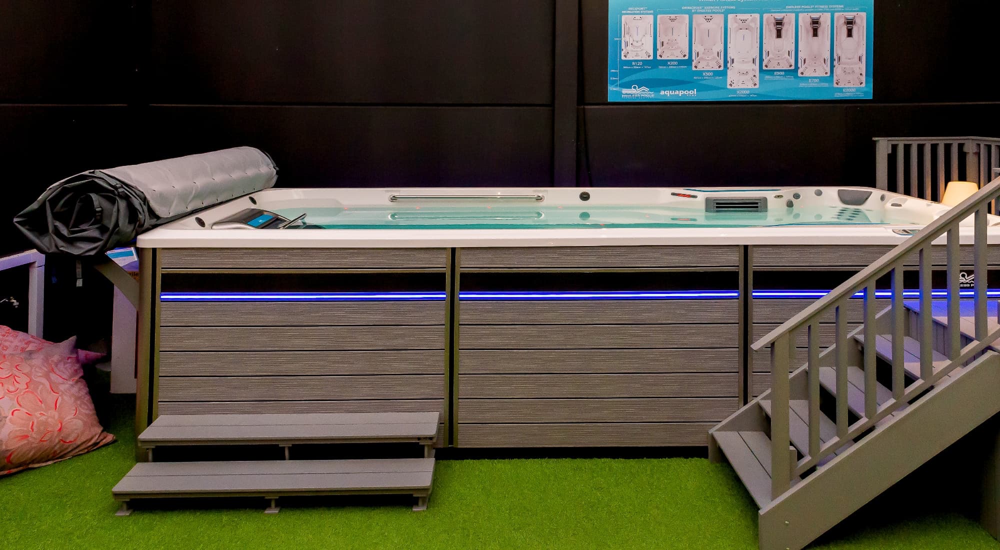 Showrooms | Hot Tubs | Swim spas | Jacuzzis · AQUAPOOL SPAS